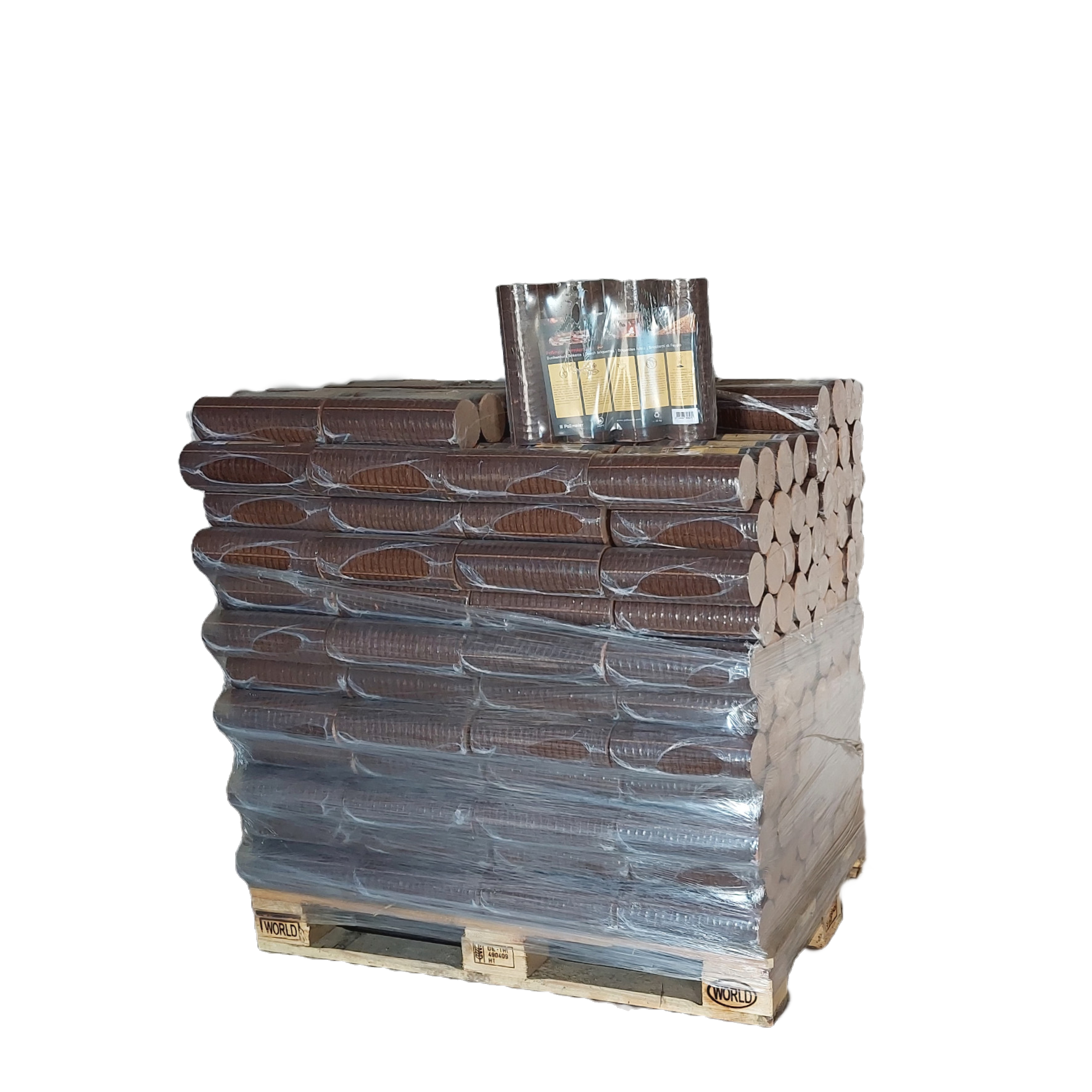 Pollmeier Premium plus Buchenbriketts (je 960 kg Palette) – Holz in der ...